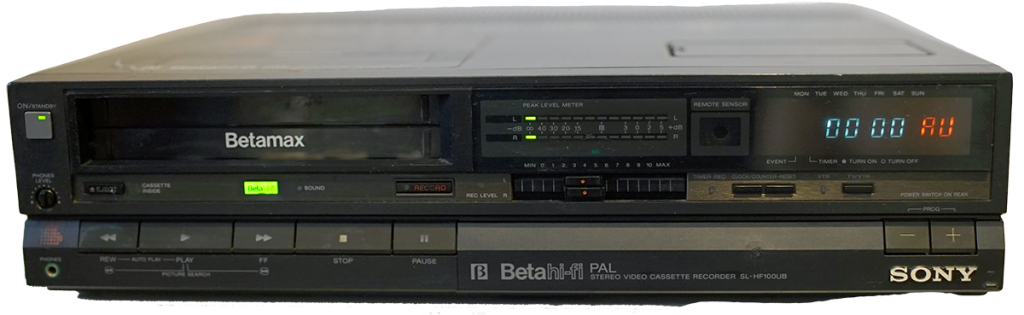 Transfer Betamax videotapes to DVD, Blu-Ray or USB
